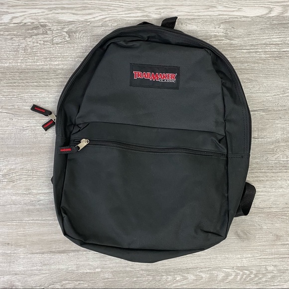 trial maker | Bags | Trial Maker Classic Black Backpack | Poshmark